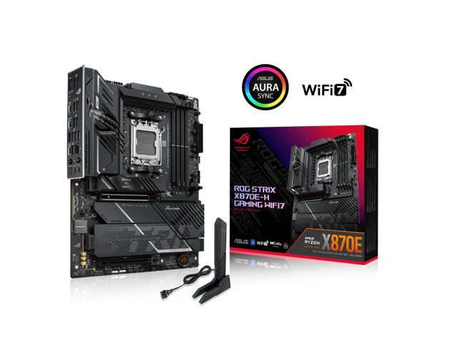 Click here for ASUS ROG STRIX X870E-H GAMING WIFI7 with 16+2+1 po... prices