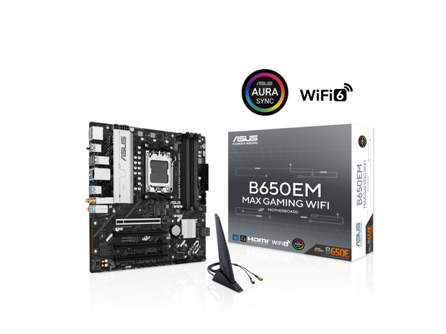 Click here for Open Box - ASUS B650EM MAX GAMING WIFI AMD B650 mA... prices