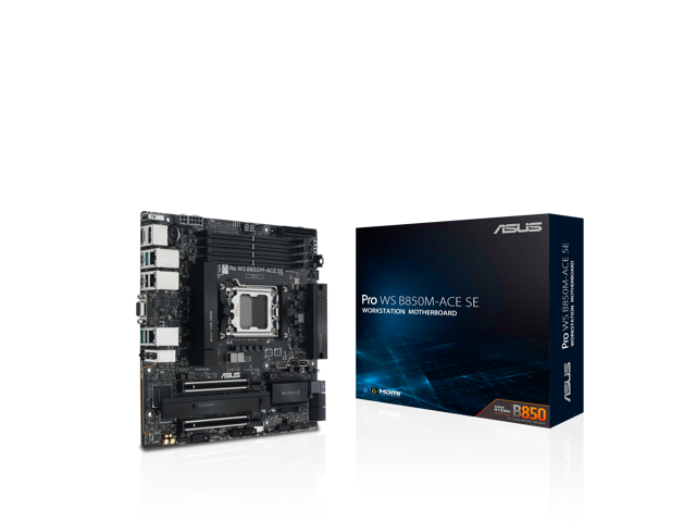 Click here for ASUS Pro WS B850M-ACE SE AMD AM5 B850 mATX MicroAT... prices