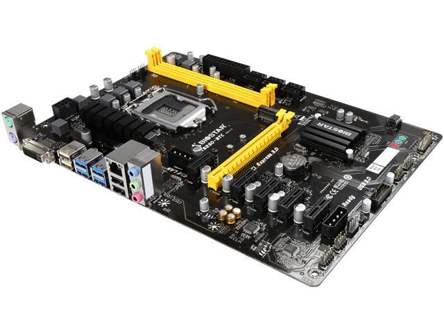 Click here for BIOSTAR TB250-BTC LGA 1151 Intel B250 SATA 6Gb/s U... prices