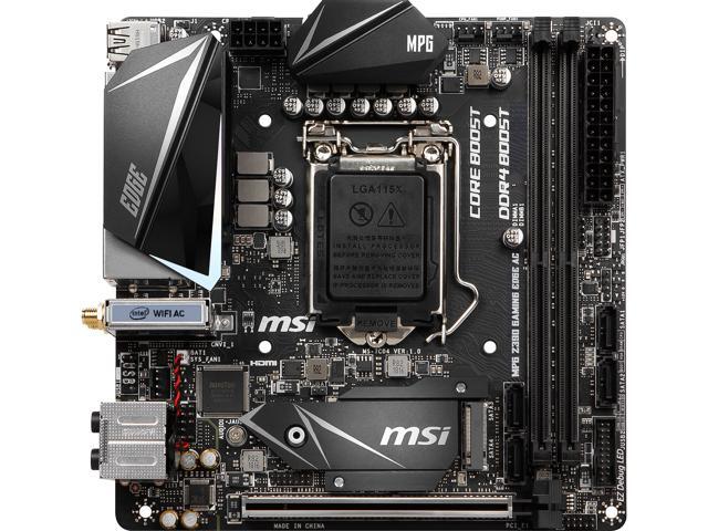 Click here for MSI MPG Z390I GAMING EDGE AC LGA 1151 (300 Series)... prices