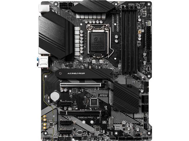 Click here for MSI PRO Z490-A PRO LGA 1200 ATX Intel Motherboard prices