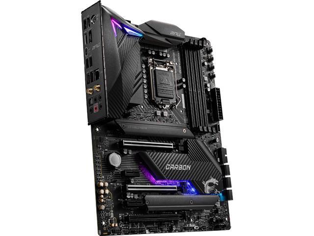 Click here for MSI MPG Z490 GAMING CARBON WIFI LGA 1200 ATX Intel... prices