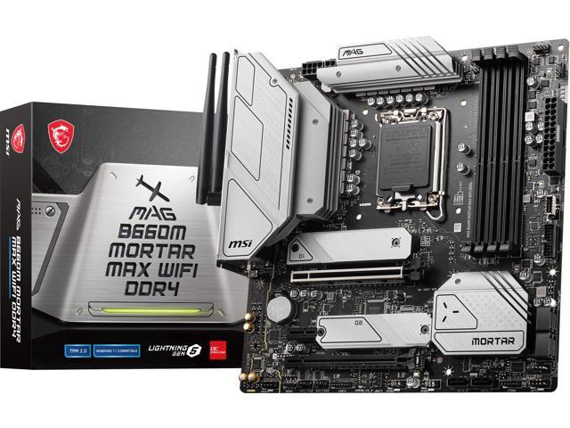 Click here for MSI MAG B660M MORTAR MAX WIFI DDR4 LGA 1700 Intel... prices
