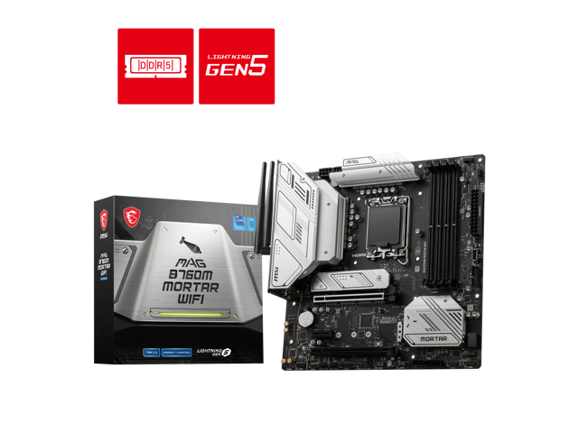 Click here for MSI MAG B760M MORTAR WIFI LGA 1700 (Intel12th & 13... prices