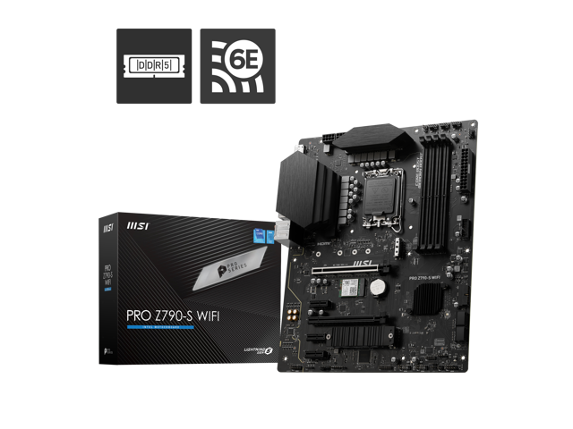Click here for MSI PRO Z790-S WIFI LGA 1700 ATX DDR5 SATA 6Gbps 2... prices