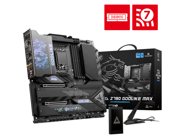 Click here for MSI MEG Z790 GODLIKE MAX LGA 1700 Intel Z790 SATA... prices