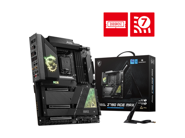 Click here for MSI MEG Z790 ACE MAX LGA 1700 Intel Z790 SATA 6Gb/... prices