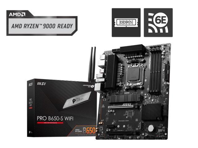 Click here for MSI PRO B650-S WIFI AM5 AMD B650 Ryzen 7000 DDR5 P... prices