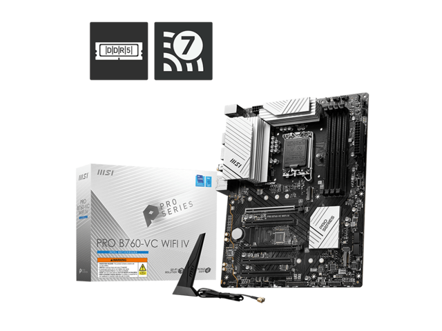 Click here for MSI PRO B760-VC WIFI IV DDR5 LGA 1700 Intel B760 S... prices