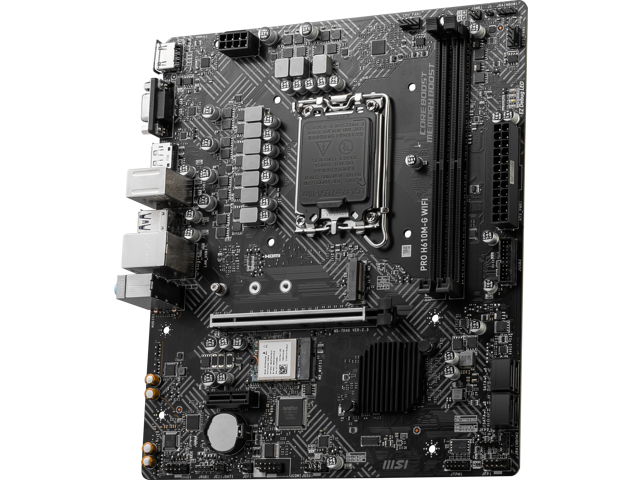 Click here for MSI PRO H610M-G WIFI LGA 1700 Intel H610 HDMI SATA... prices