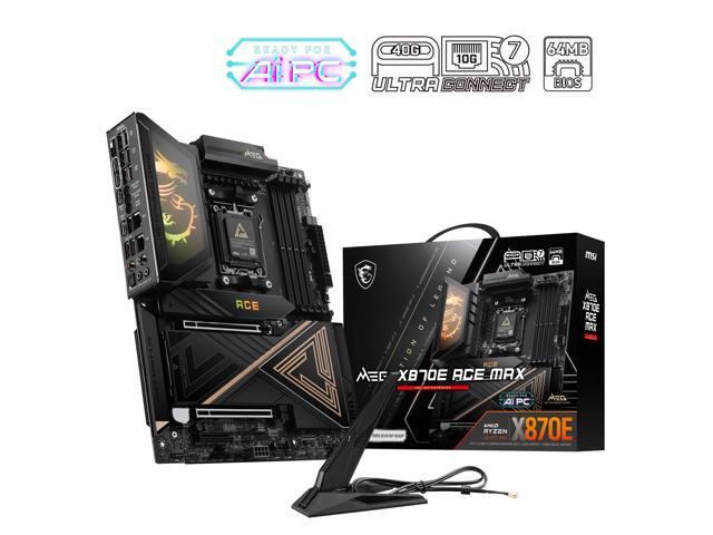 Click here for MSI MEG X870E ACE MAX AM5 AMD X870E Motherboard prices
