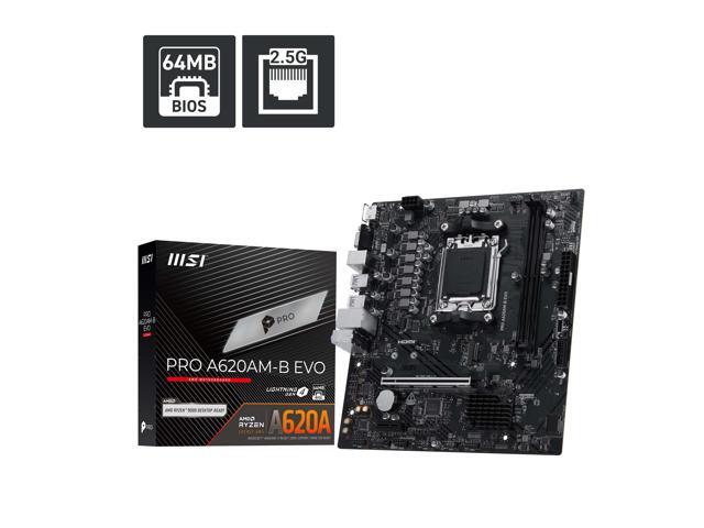 Click here for MSI PRO A620AM-B EVO AM5 AMD A620A mATX Motherboar... prices