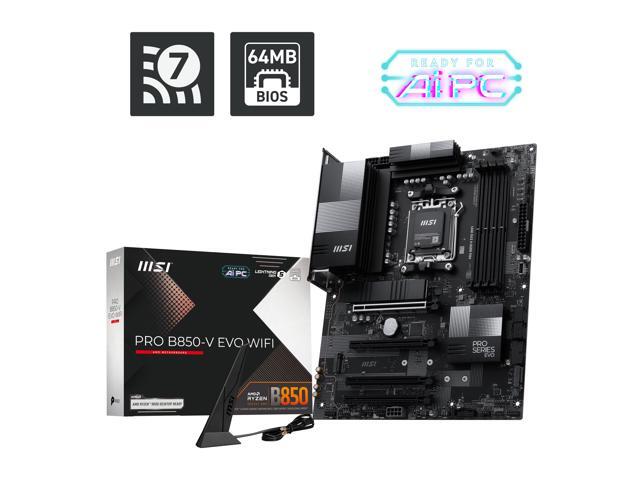 Click here for MSI PRO B850-V EVO WIFI AM5 AMD B850 SATA 6Gb/s 5G... prices