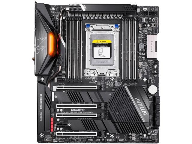 Click here for GIGABYTE TRX40 AORUS MASTER sTRX4 Extended ATX AMD... prices