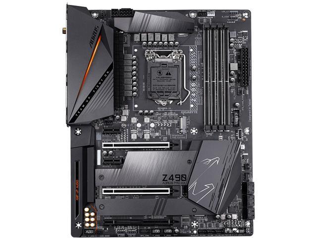 Click here for GIGABYTE Z490 AORUS PRO AX LGA 1200 Intel Z490 ATX... prices