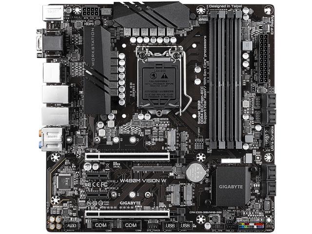 Click here for GIGABYTE W480M VISION W LGA 1200 Micro ATX Intel M... prices