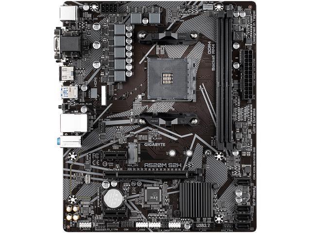 Click here for GIGABYTE A520M S2H AM4 Micro ATX AMD Motherboard prices