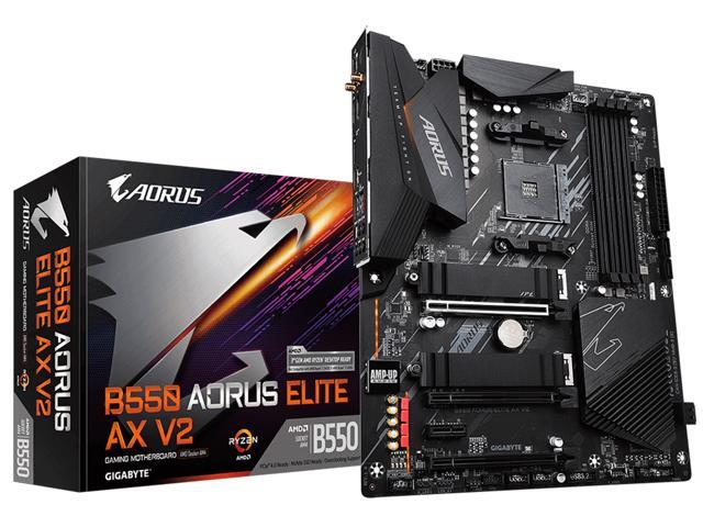 Click here for GIGABYTE B550 AORUS ELITE AX V2 AM4 AMD B550 ATX M... prices