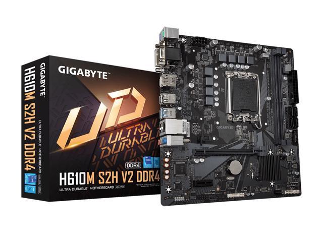 Click here for GIGABYTE H610M S2H V2 DDR4 H610 Intel LGA 1700 Mic... prices