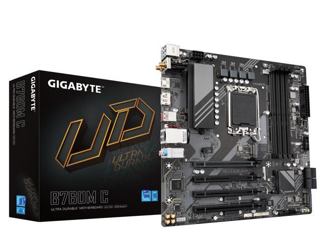 Click here for GIGABYTE B760M C LGA 1700 Intel B760 M-ATX Motherb... prices