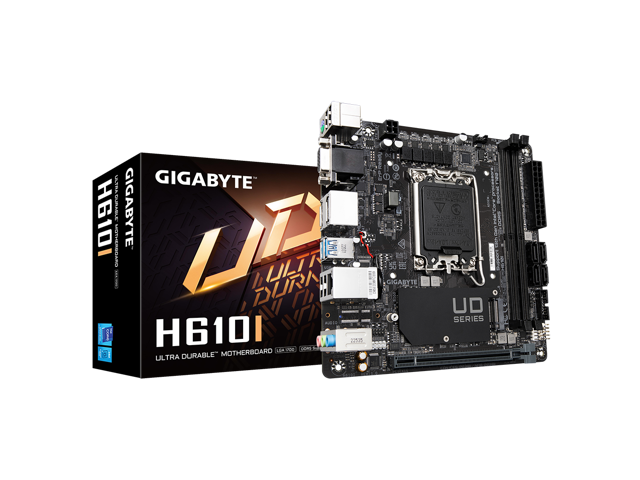 Click here for GIGABYTE H610I H610 Intel LGA 1700 Mini-ITX Mother... prices