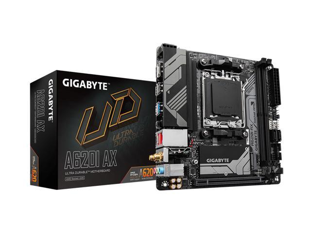 Click here for GIGABYTE A620I AX AM5 LGA 1718 AMD A620 Mini-ITX M... prices