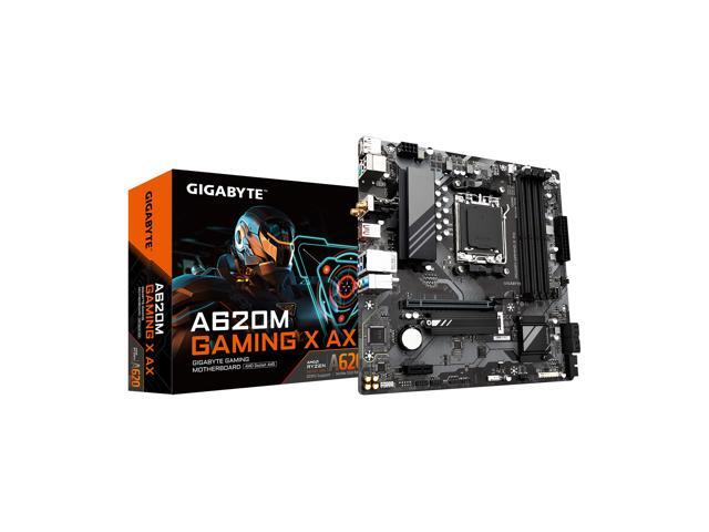 Click here for GIGABYTE A620M GAMING X AX (Rev. 1.1) AM5 LGA 1718... prices