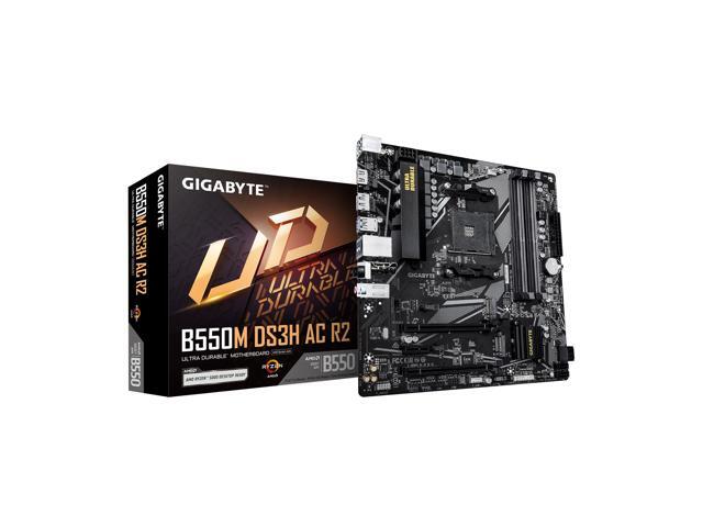 Click here for GIGABYTE B550M DS3H AC R2 Supports AMD AM4 Ryzen 5... prices