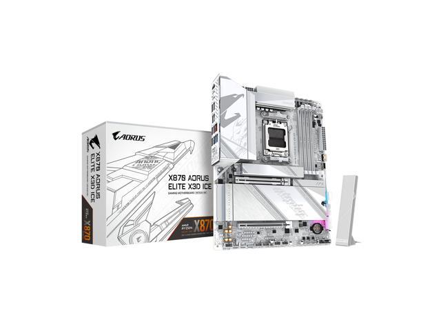 Click here for GIGABYTE X870 AORUS ELITE X3D ICE AMD AM5 ATX Moth... prices