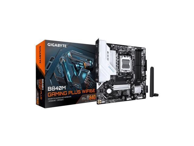 Click here for GIGABYTE B840M GAMING PLUS WIFI6E AMD AM5 mATX Mot... prices