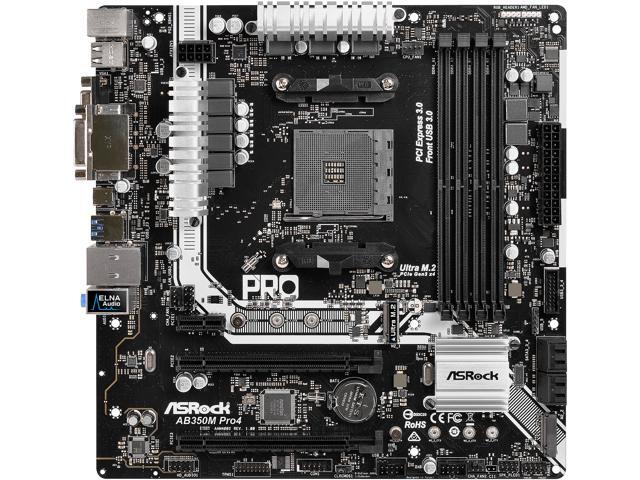 Click here for ASRock AB350M Pro4 AM4 Micro ATX AMD Motherboard prices