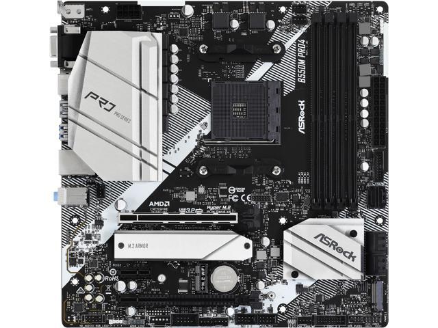 Click here for ASRock B550M PRO4 AM4 Micro ATX AMD Motherboard prices
