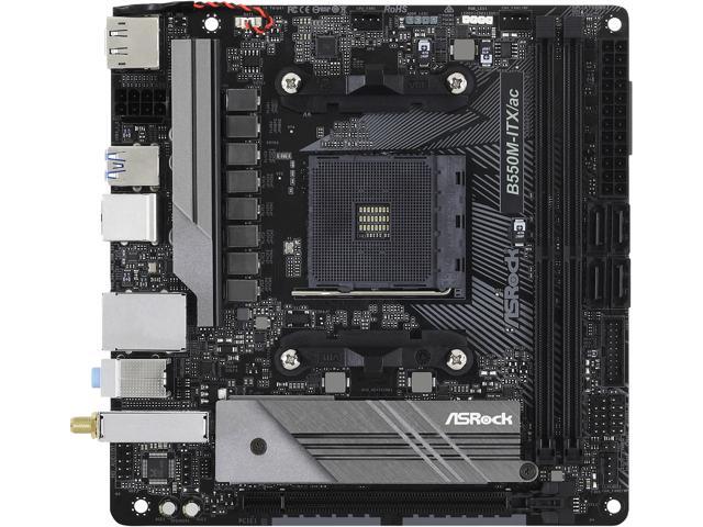 Click here for ASRock B550M-ITX/AC AM4 Mini ITX AMD Motherboard prices