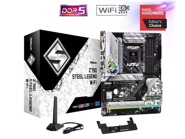 Click here for ASRock Z790 STEEL LEGEND WIFI Intel LGA1700 (14th... prices