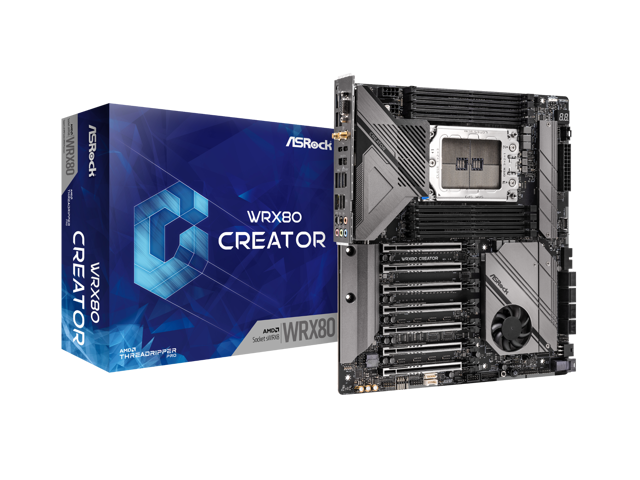 Click here for ASRock WRX80 CREATOR R2.0 AMD WRX80 SATA 6Gb/s Ext... prices