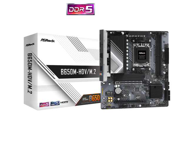 Click here for Open Box - ASRock B650M-HDV/M.2 Socket AM5 Ryzen 7... prices