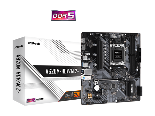 Click here for ASRock A620M-HDV/M.2+ AM5 Micro ATX Motherboard  H... prices