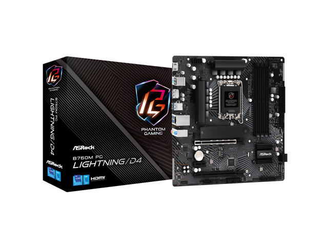Click here for ASRock B760M PG Lightning/D4 LGA 1700 Intel B760 M... prices