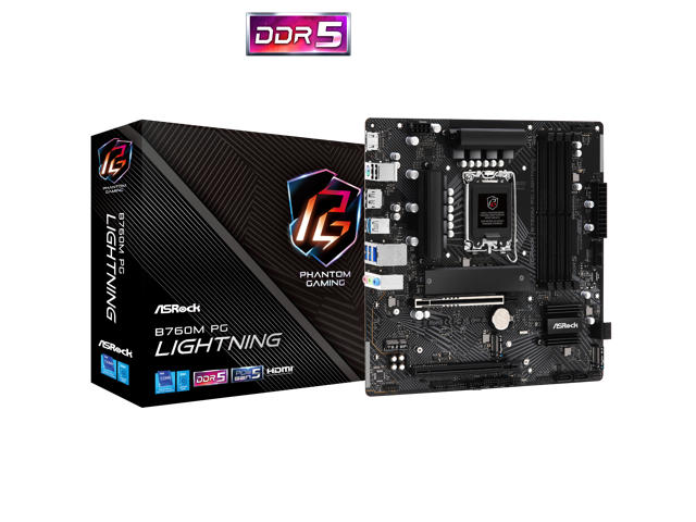 Click here for ASRock B760M PG Lightning LGA 1700 Intel B760 Micr... prices