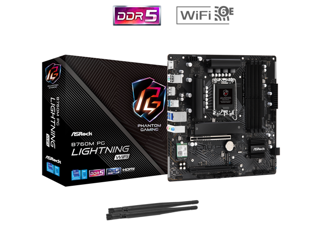 Click here for ASRock B760M PG Lightning WiFi LGA 1700 Micro ATX... prices