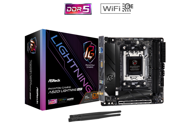 Click here for ASRock A620I LIGHTNING WIFI AM5 Ryzen7000 AMD A620... prices