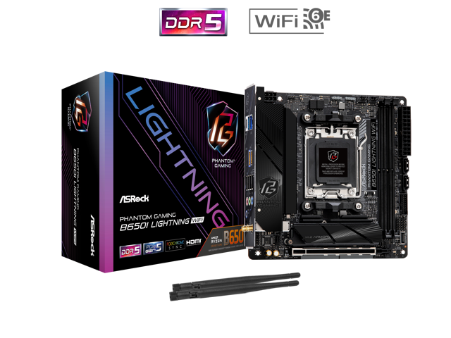 Click here for ASRock B650I LIGHTNING WIFI AM5 Ryzen 7000 AMD B65... prices