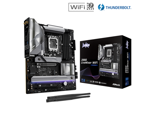 Click here for ASRock Z890 LiveMixer WiFi LGA 1851 ATX Motherboar... prices