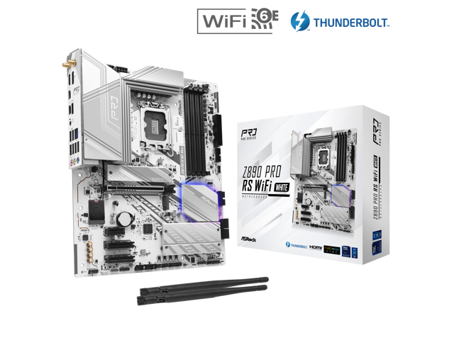 Click here for ASRock Z890 Pro RS WiFi White LGA 1851 ATX Motherb... prices