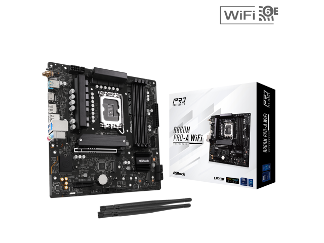 Click here for ASRock B860M Pro-A WiFi LGA 1851 Intel B860 SATA 6... prices