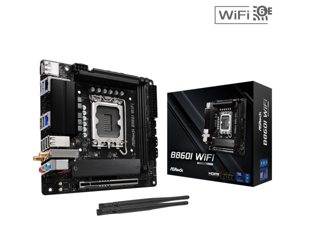 Click here for ASRock B860I WiFi LGA 1851 Intel B860 SATA 6Gb/s I... prices
