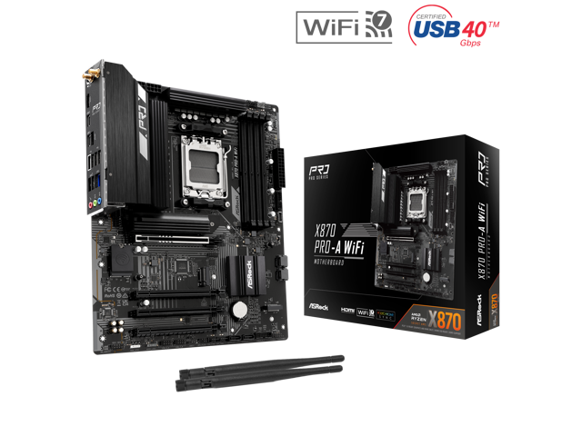 Click here for Asrock X870 Pro-A WIFI AM5 AMD X870 ATX Motherboar... prices