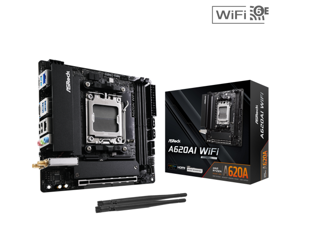 Click here for ASRock A620AI WiFi AM5 Mini ITX Motherboard prices