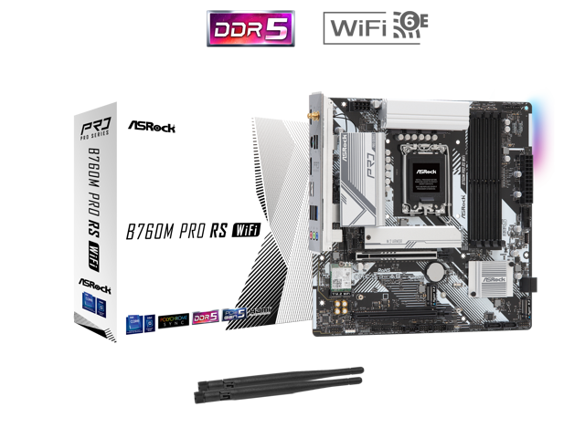 Click here for Open Box - ASRock B760M PRO RS WiFi LGA 1700 Micro... prices